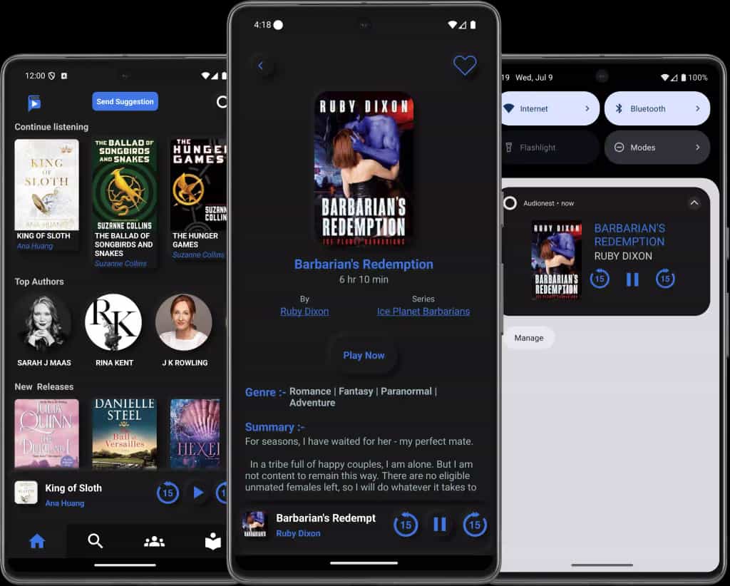 Barbarian's Redemption - Free Audiobook